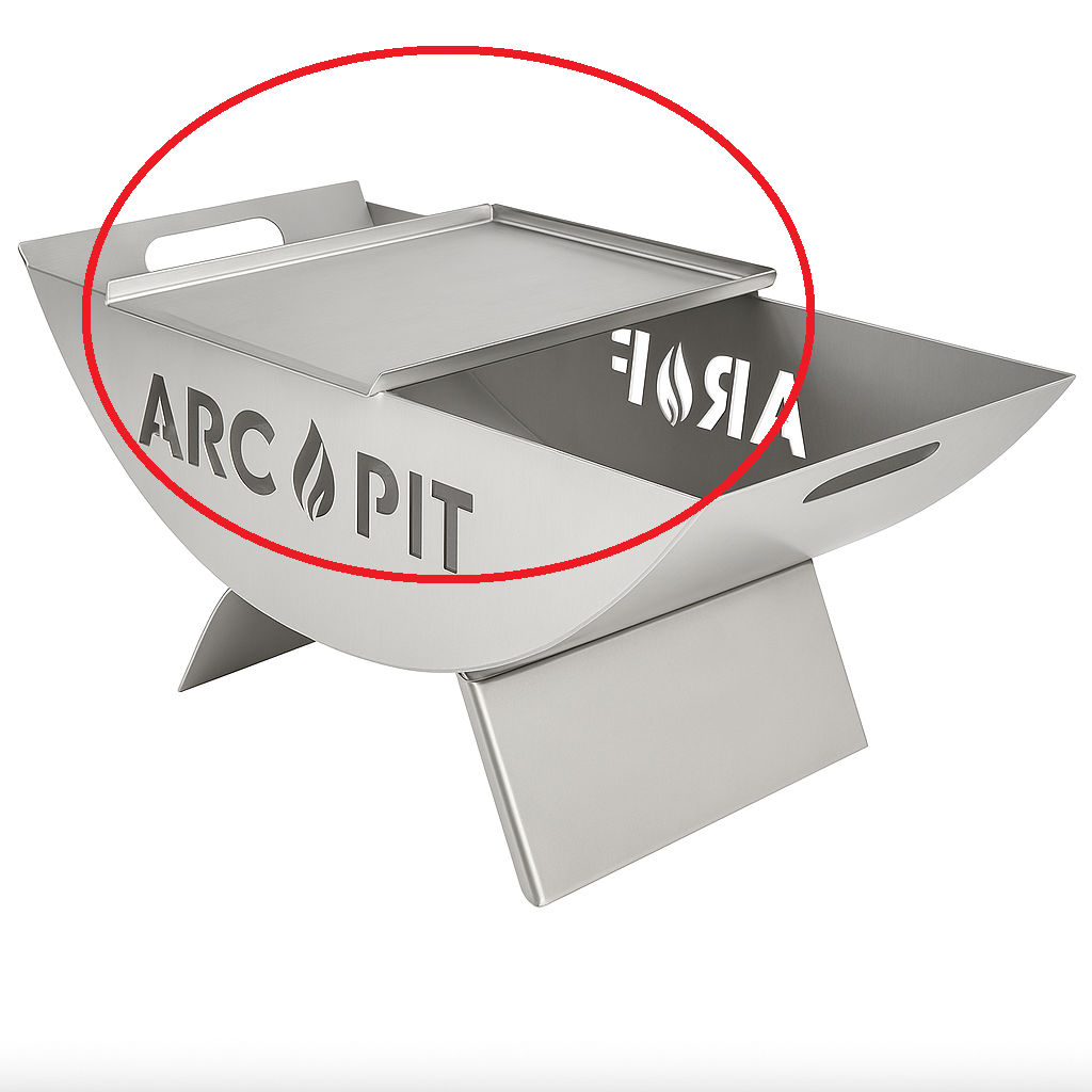 ArcPit Grill-Platte 430 Edelstahl (Lebensmittelqualität) — Crafter-Gen2